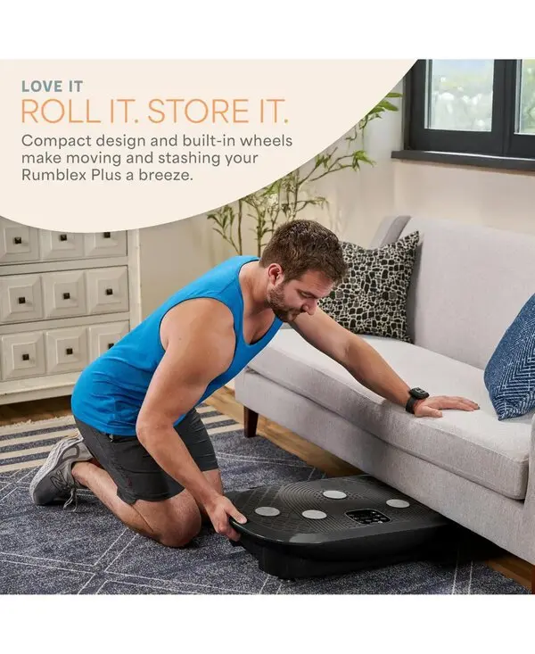 LIFEPRO Rumblex Plus 4d Vibration Plate – Triple Motor