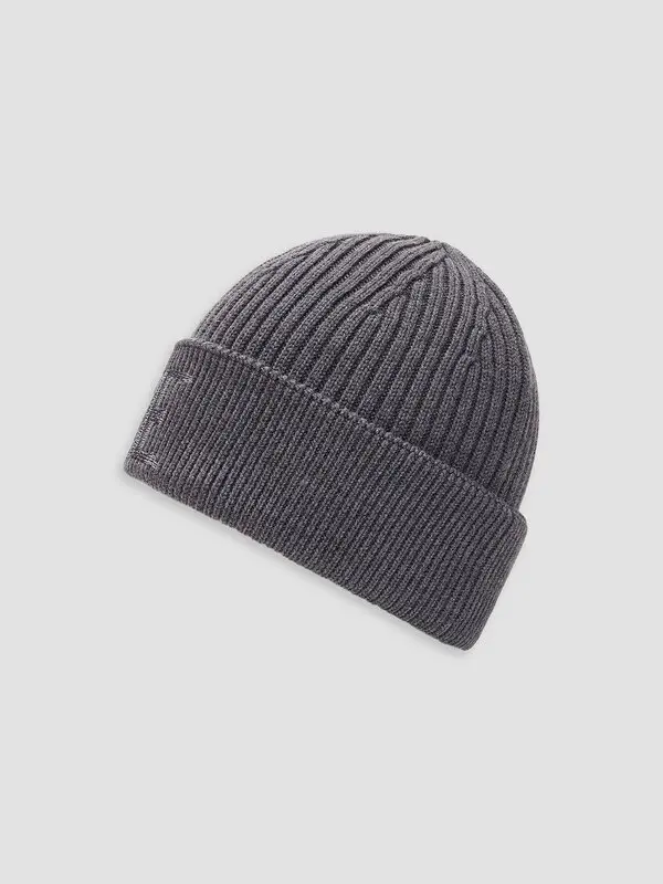 Loewe Logo Wool Beanie - Grey