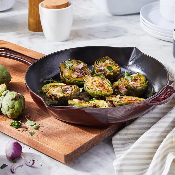 STAUB Enameled Cast Iron 10 Fry Pan