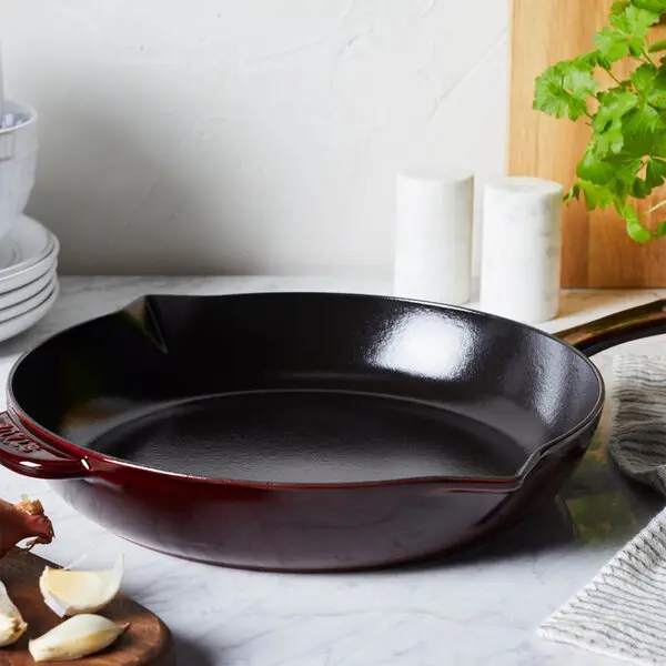 STAUB Enameled Cast Iron 10 Fry Pan