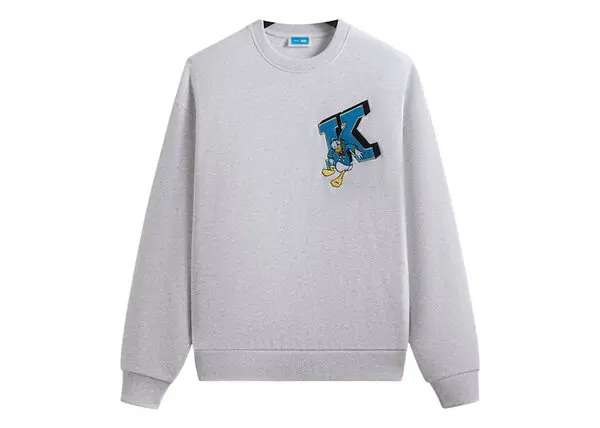 Kith Disney Donald Duck Varsity Vintage Nelson Crewneck Sweatshirt 
