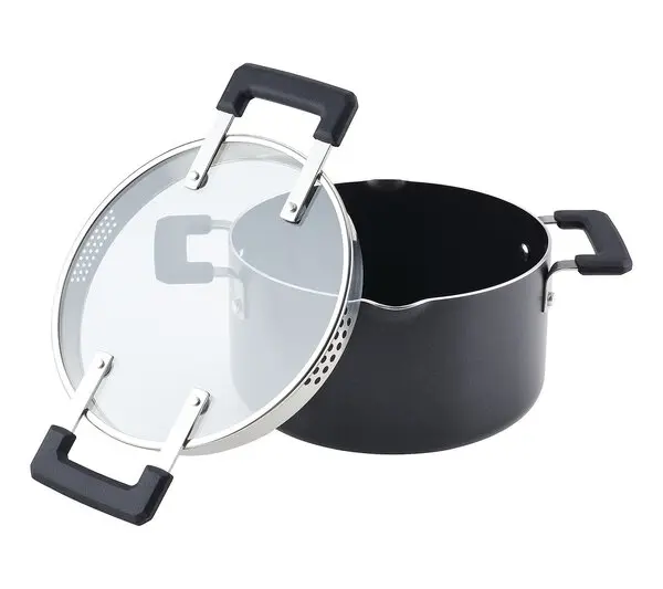 FARBERWARE 6qt Cookstart Nonstick Straining Sa Ucepot