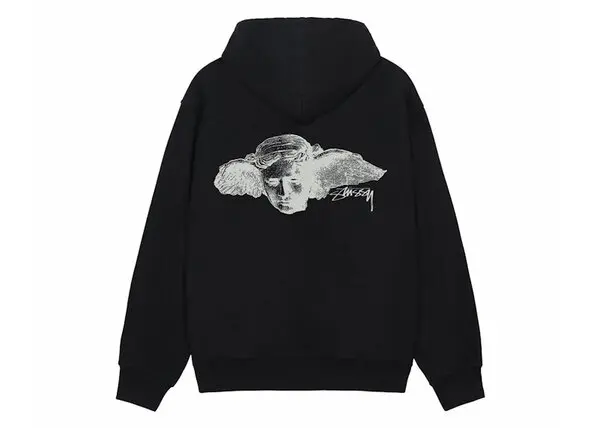 StÜssy Hypnos Zip Hoodie - Black