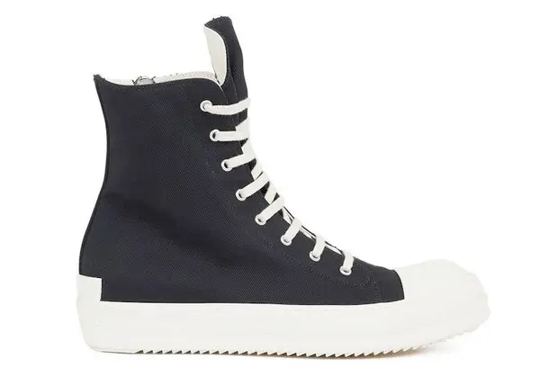 Rick Owens Fogachine Denim High Top Black