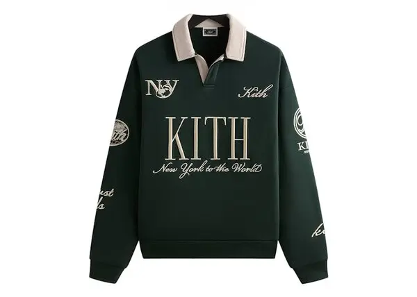 Kith Nelson Collared Pullover - Stadium