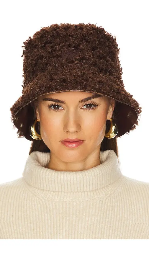 NWT Cult Gaia reversible Hadley Bucket Hat Volcano Bay Reversible Bucket Hat – Shop Universal main image 3