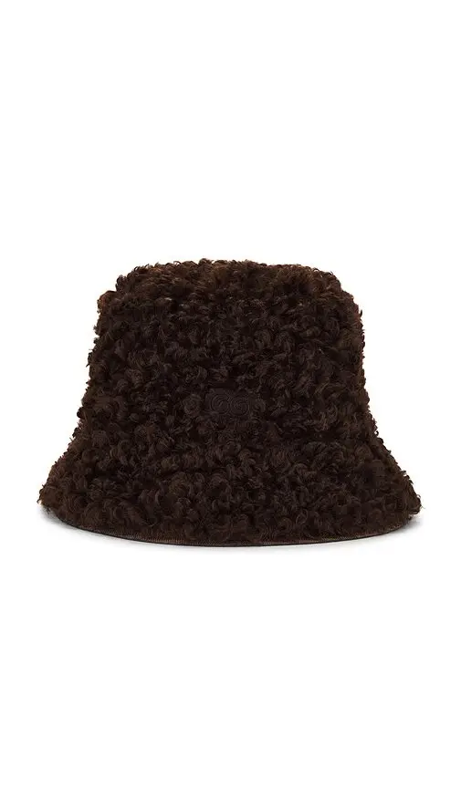 Cult Gaia Hadley Reversible Bucket Hat In Java - 73% Off  display picture 1