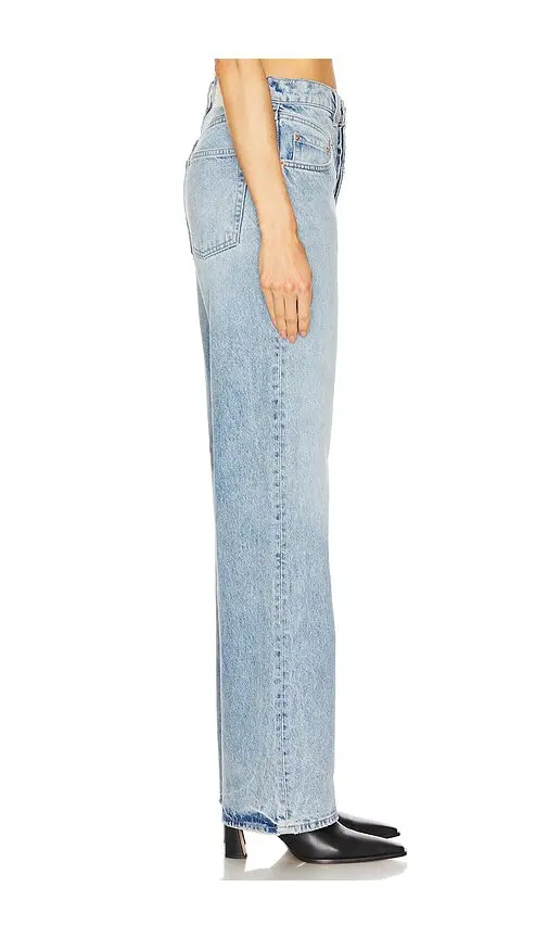 GRLFRND Katya Seamed Loose Wide Leg Jeans