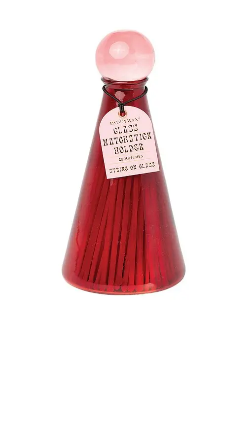 PADDYWAX Glass Matchstick Holder In Beauty