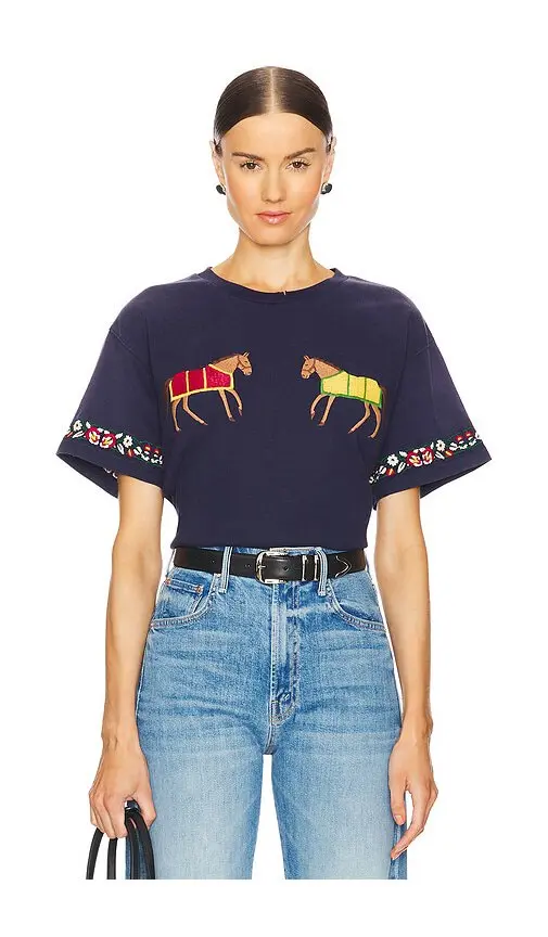 FOUND X Horse Tee