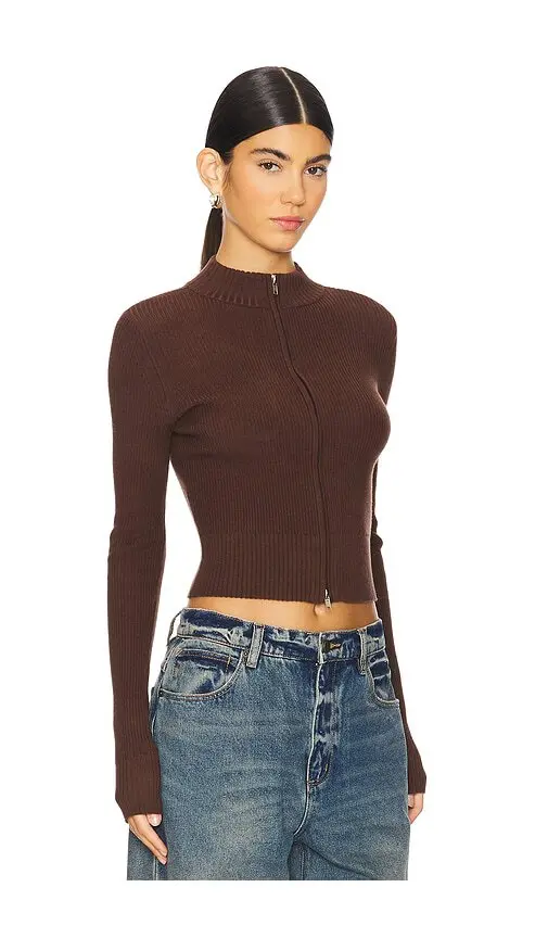 LOVERS AND FRIENDS Roxana Zip Sweater