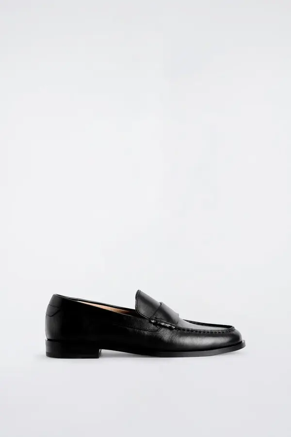 Cos Leather Penny Loafers