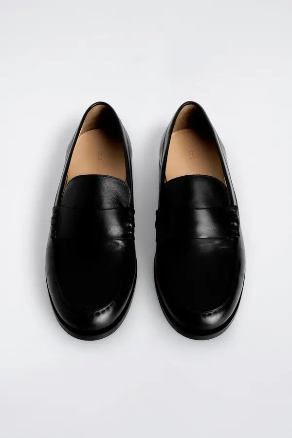 Cos Leather Penny Loafers