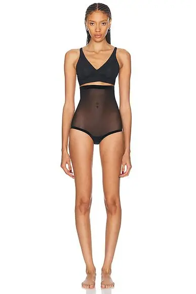 Wolford Tulle Control High Waisted Panty