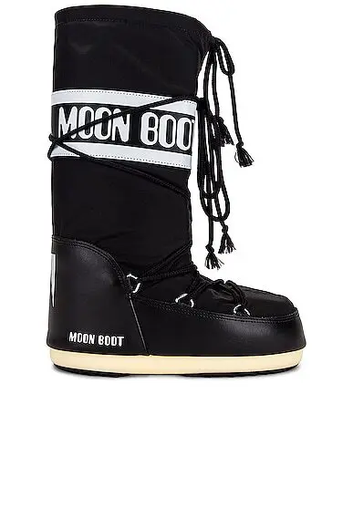 Moon Boot Nylon Classic Boot - Black