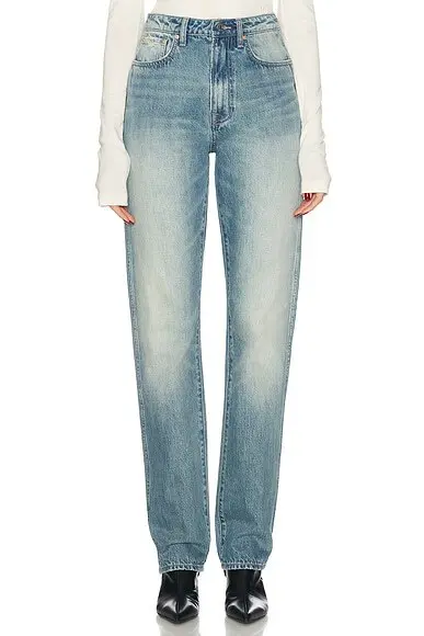 GRLFRND Sara Super High-rise Straight Jeans