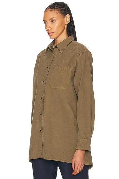 THE ROW Idro Corduroy Shirt
