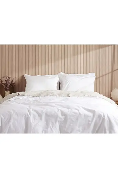 PARACHUTE Percale Sham Set - White