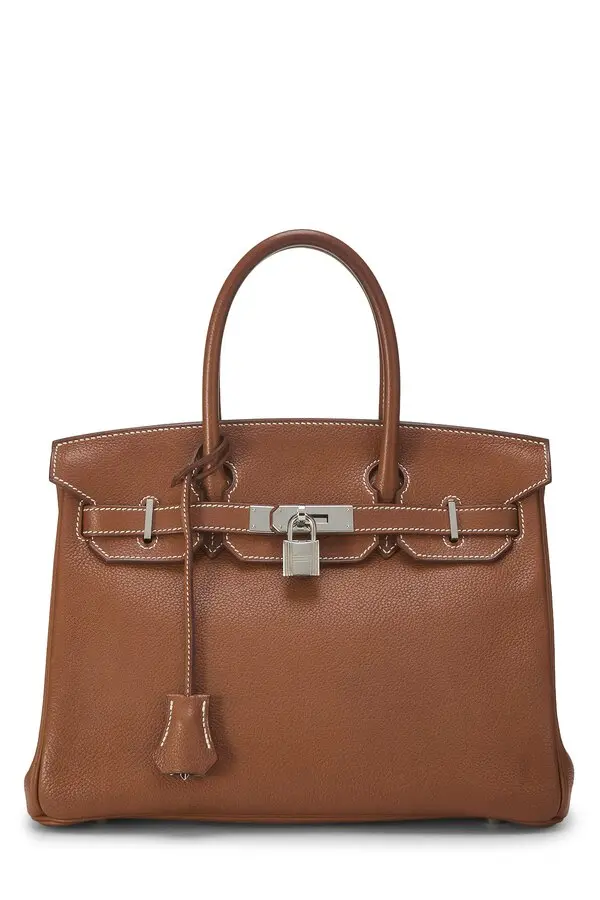 Hermès Barenia Faubourg Birkin 30 - Nutural
