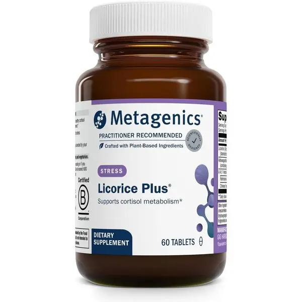 METAGENICS Licorice Plus 60 Tablets