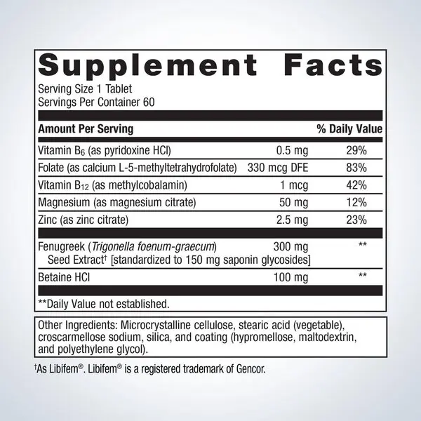 METAGENICS Hersynergy 60 Tablets