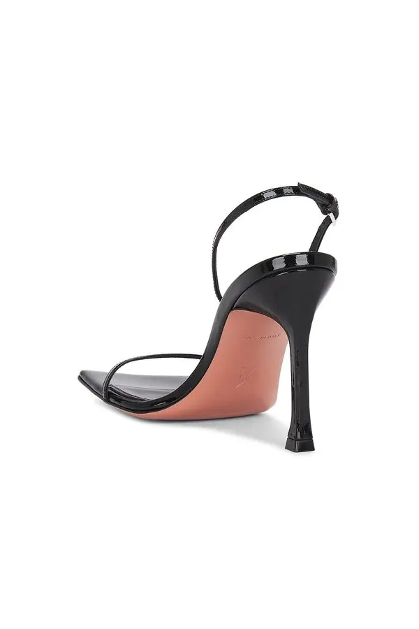 Amina Muaddi Maya 95 Patent Slingback