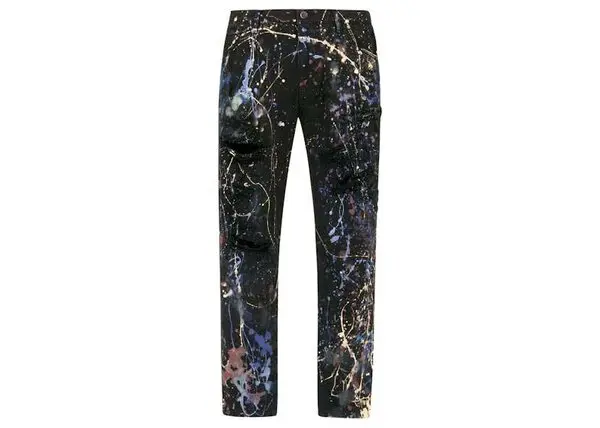 Dolce & Gabbana Splash Effect Jeans