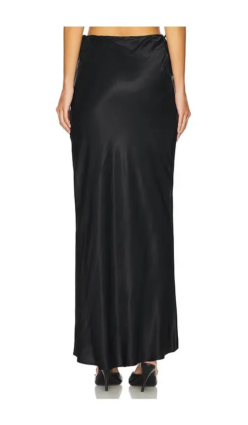 MARRKNULL Vine Flowers Long Skirt
