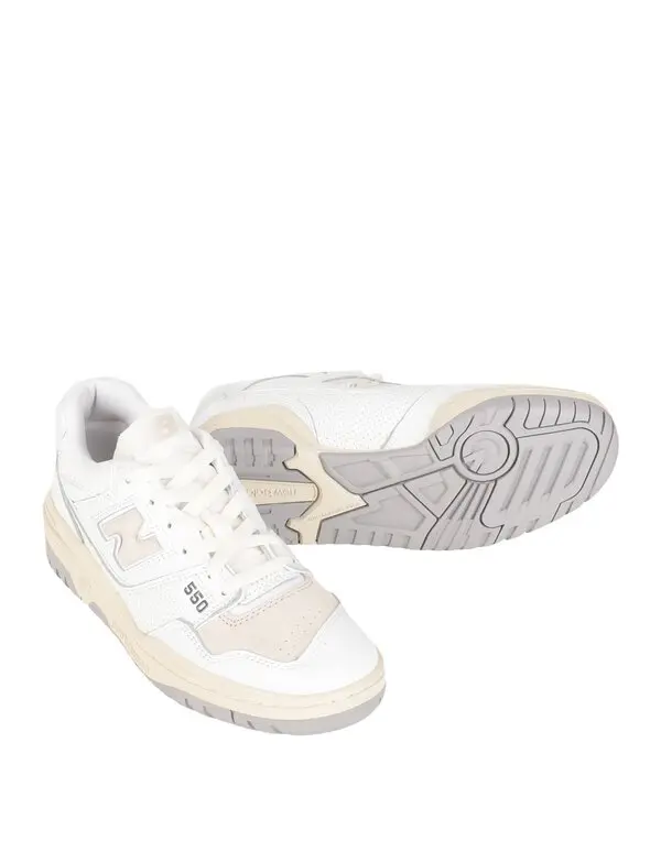 NEW BALANCE 550 Leather Sneakers - White