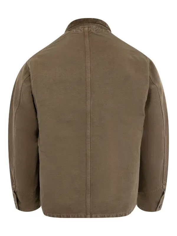Kaptain Sunshine Forester Single-Breasted Cotton Jacket - Brown