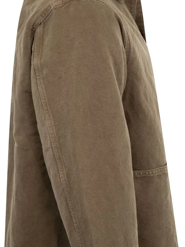 Kaptain Sunshine Forester Single-Breasted Cotton Jacket - Brown