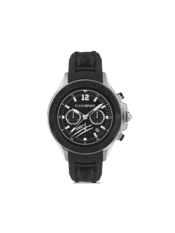 PLEIN SPORT 47.5mm Chronograph Watch - Black
