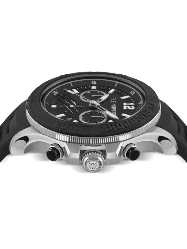 PLEIN SPORT 47.5mm Chronograph Watch - Black
