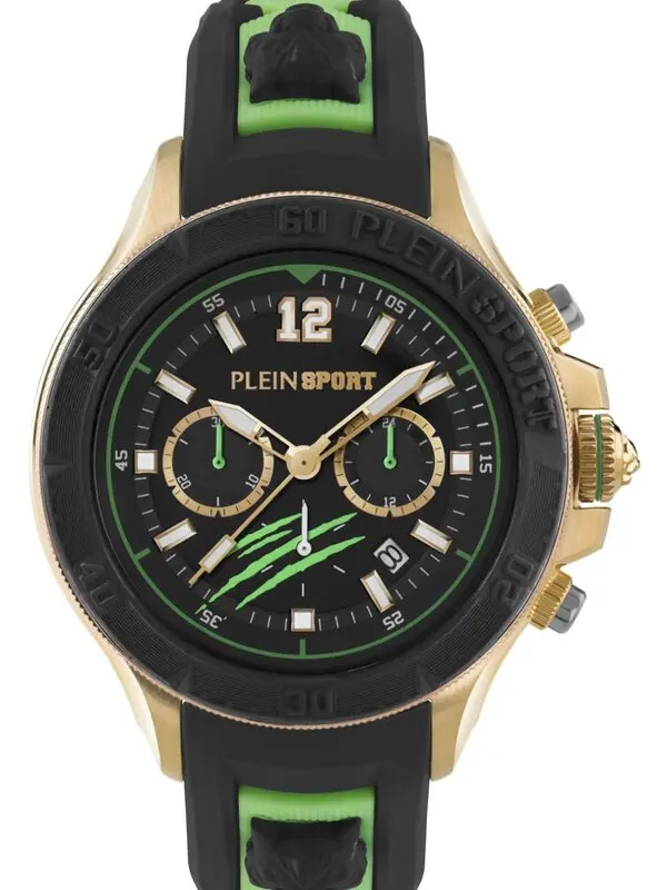 PLEIN SPORT 47.5mm Chronograph Watch - Black