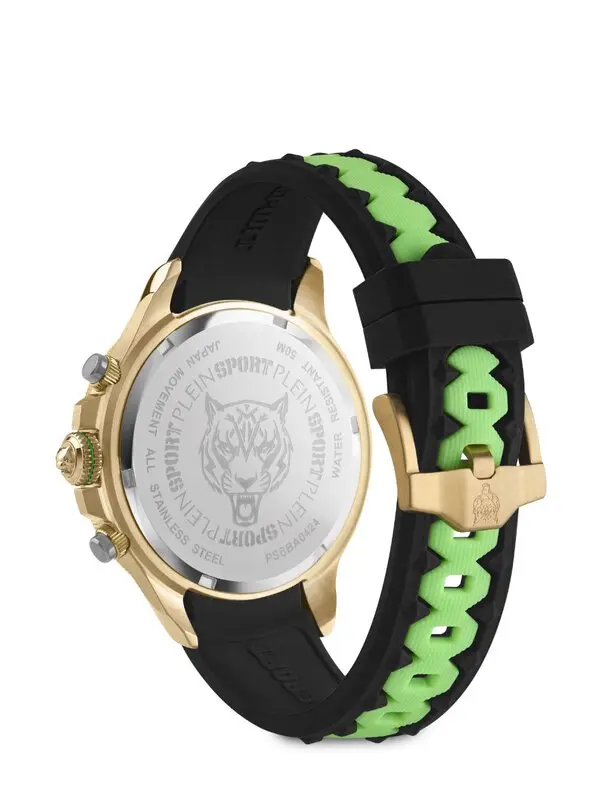 PLEIN SPORT 47.5mm Chronograph Watch - Black