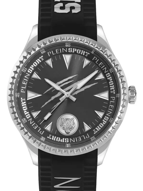 PLEIN SPORT Lineman 45mm Strap Watch - Black