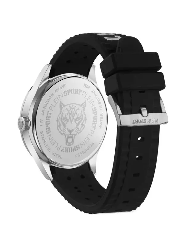 PLEIN SPORT Lineman 45mm Strap Watch - Black