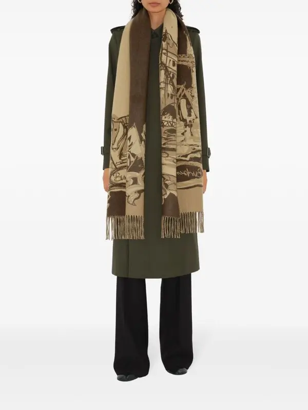 Burberry Tower Bridge Scarf