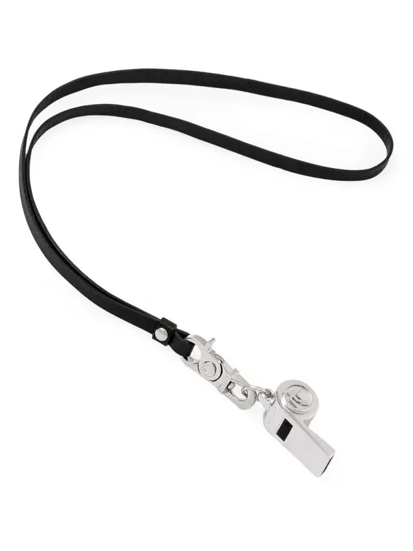 AMBUSH Whistle Necklace - Silver