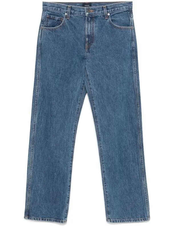 Khaite Kerrie Straight-leg Jeans - Blue