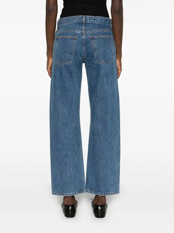 Khaite Kerrie Straight-leg Jeans - Blue