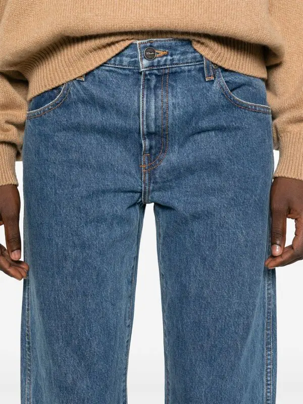 Khaite Kerrie Straight-leg Jeans - Blue