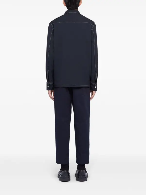 JIL SANDER Zip-up Shirt Jacket
