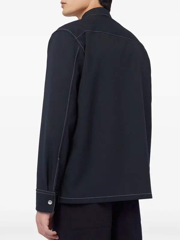 JIL SANDER Zip-up Shirt Jacket