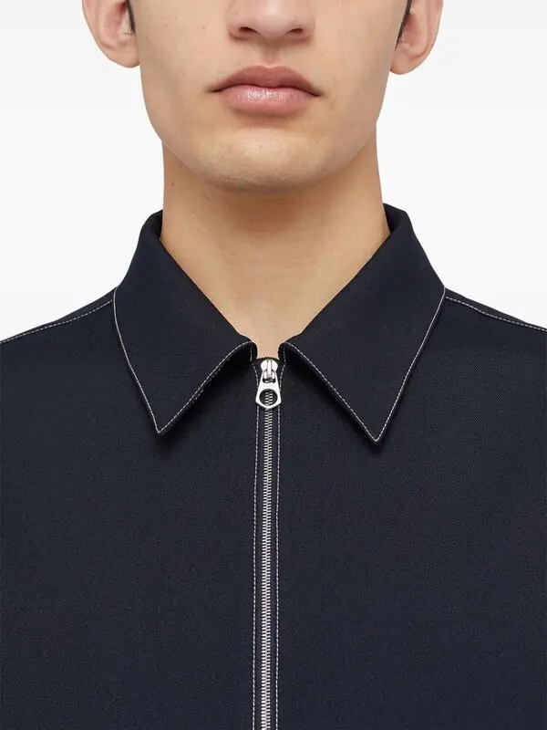 JIL SANDER Zip-up Shirt Jacket
