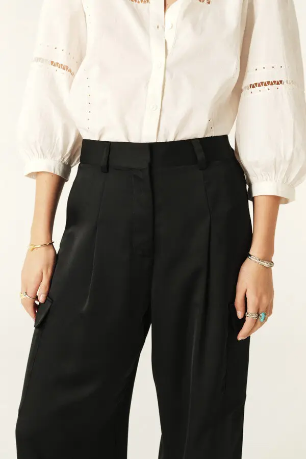 Ba&sh Cary Suit Pants - Black