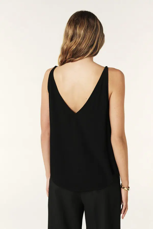 Ba&sh Figue Strappy Top - Black