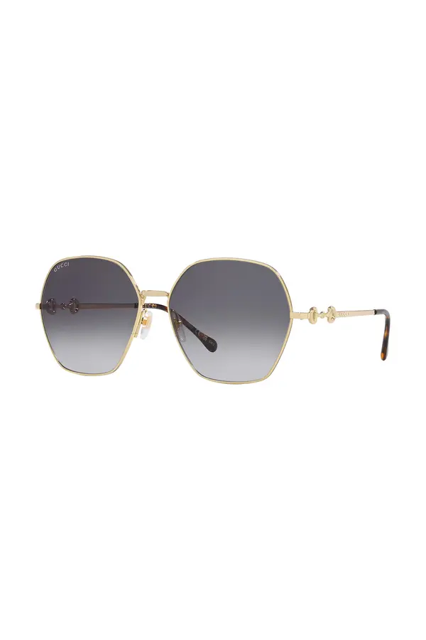 Gucci Sunglass Hut Gucci Sunglasses - Gold | Editorialist display picture 1