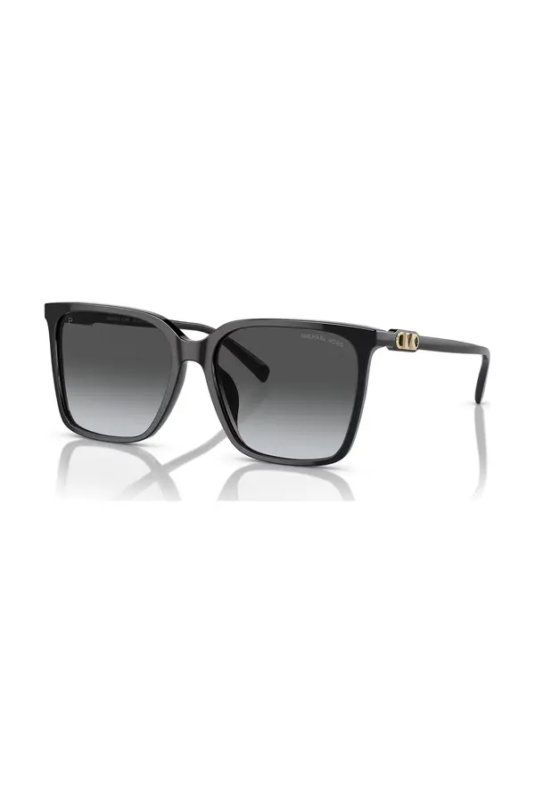 Michael Kors Tortoise Square Frame Sunglasses - Black