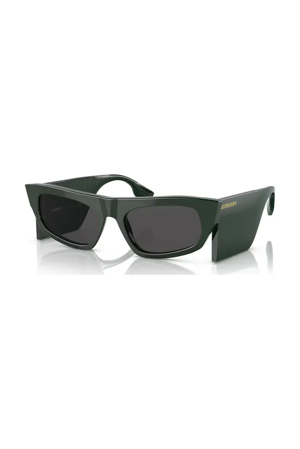 Burberry Sunglasses With Check Pattern - Green